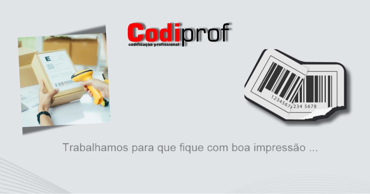 Etiqueta com codigo de barras | Codiprof